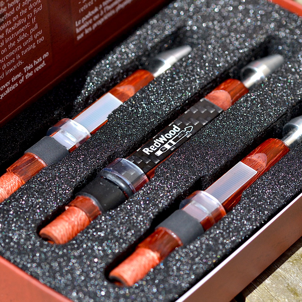 RedWood Remastered Drone Reeds – The Piper's Cove