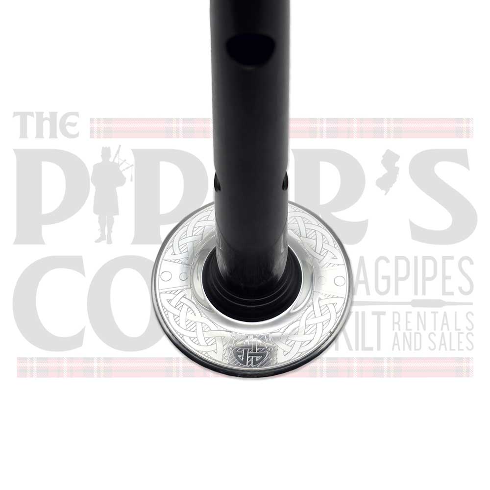 McCallum Ceol Pipe Chanter with Celtic Engraved Chrome Sole – Poly ...