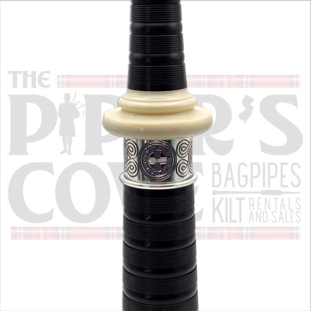 *IN STOCK Naill DN2E Bagpipes – Runic Engraving – The Piper's Cove